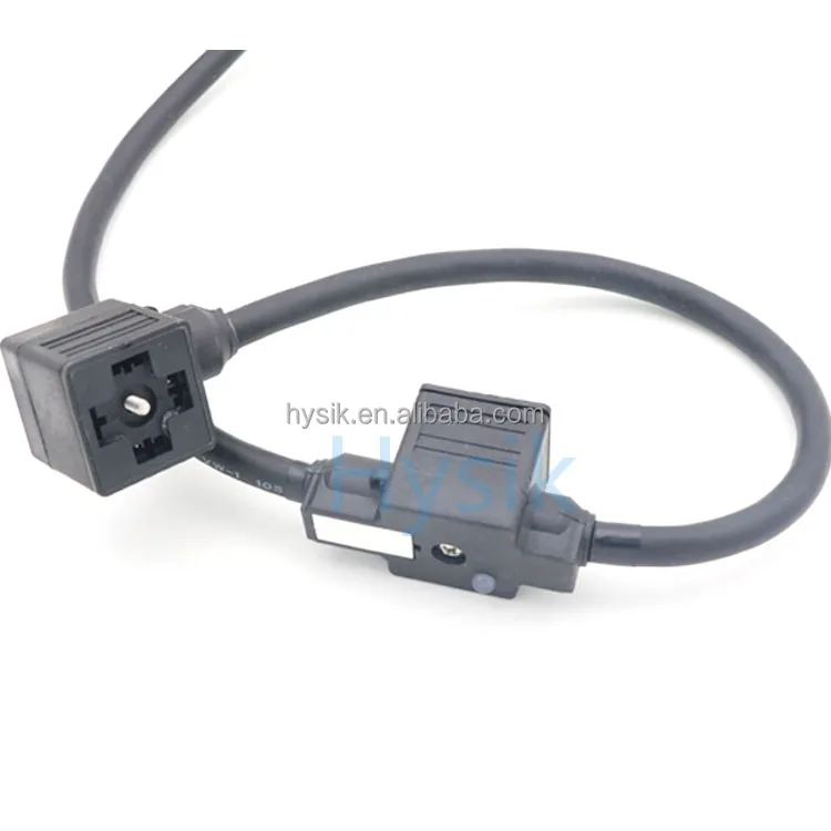 DIN 43650 Form A Form B Form C Solenoid Connector Plug LED Light 24VDC
