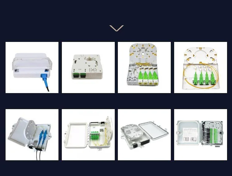 Factory Round Drop Cable Ftth Outlet Kit Armored Lszh 4core Fiber Optic ...