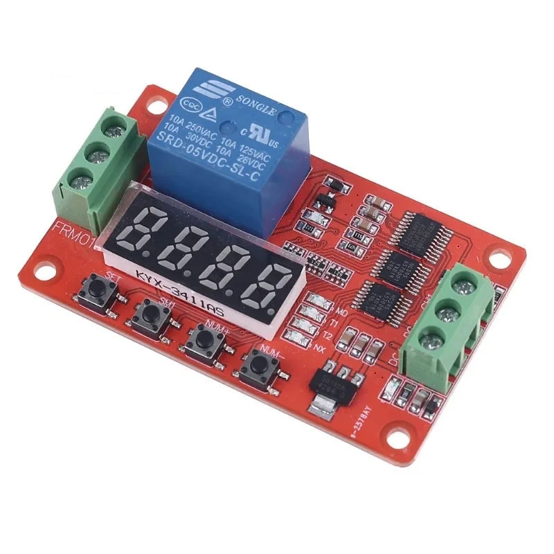 Frm01 Relay Module/cycle/self-locking/timing/delay Relay Module /18 ...