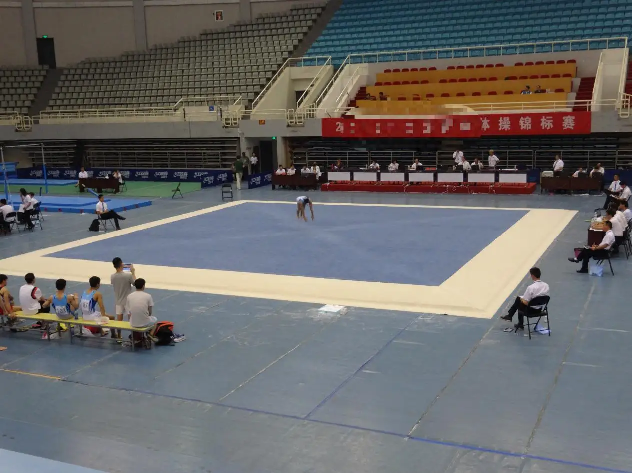 Professional Gymnastic Floor Exercises Field - 15m X 15m
