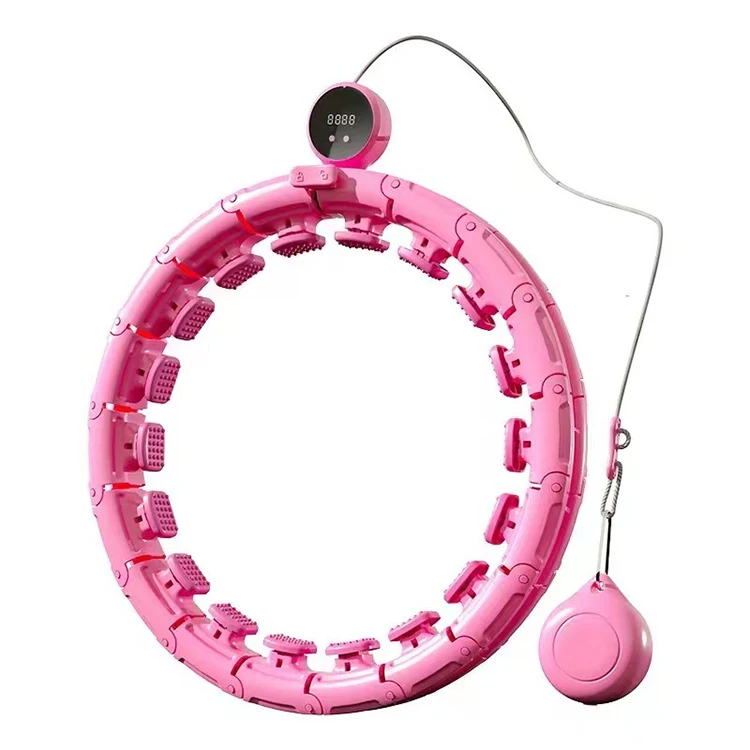 Adjustable Detachable Weighted Hula-Hoop for Fitness