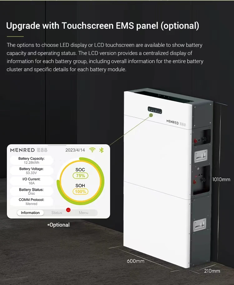 MENRED ESS LFP.6144.G2 Battery - 240ah, 51.2V, 6000 Cycles