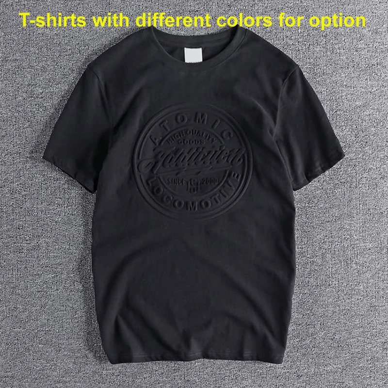 Shop Our Customizable 3D Embossed T-Shirts for Men & Women