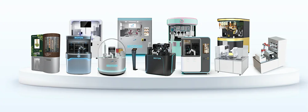 Fully Automatic Robot Arm Vending Machine - Coffee Maker