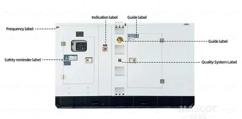 80kW-500kW Heavy-Duty Diesel Generator Set Super Silent Industrial ...
