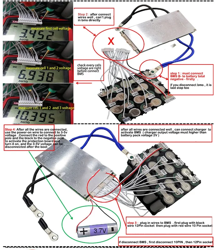 100-240V-50/60HZ Energy Storage ESS BMS for Lithium Batteries Smart BMS ...