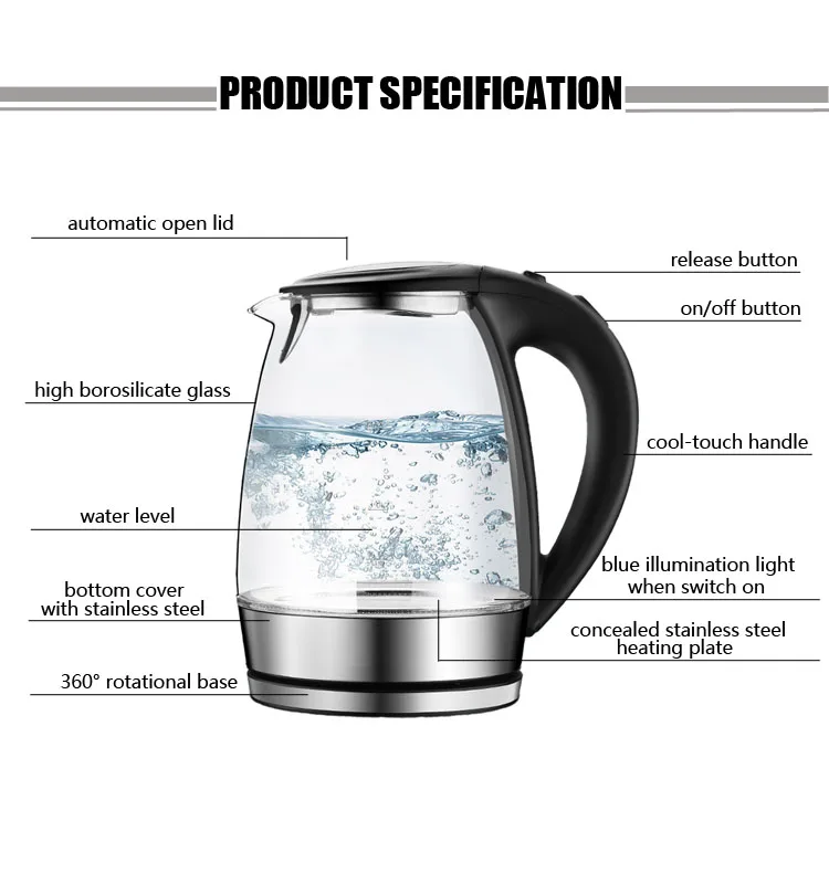 Multi Purpose Small Electric Water Kettle Price Smart Portable Electric ...