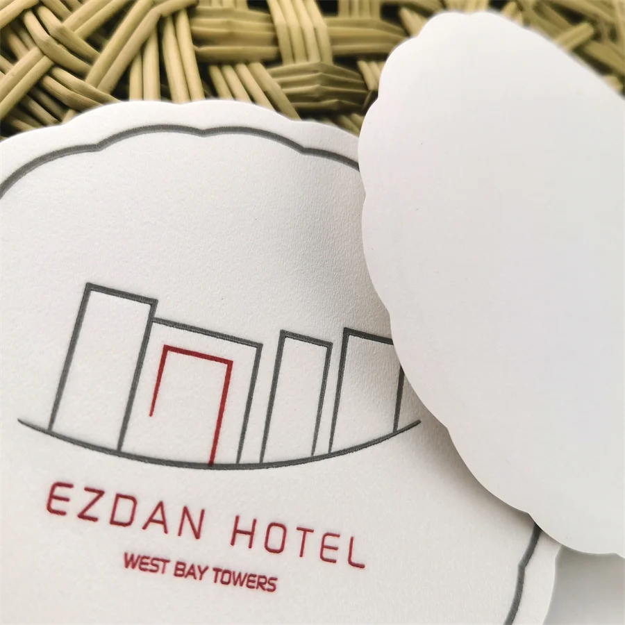 Custom Cheap Recyclable Hotel Paper Coasters Glass Cover| Alibaba.com