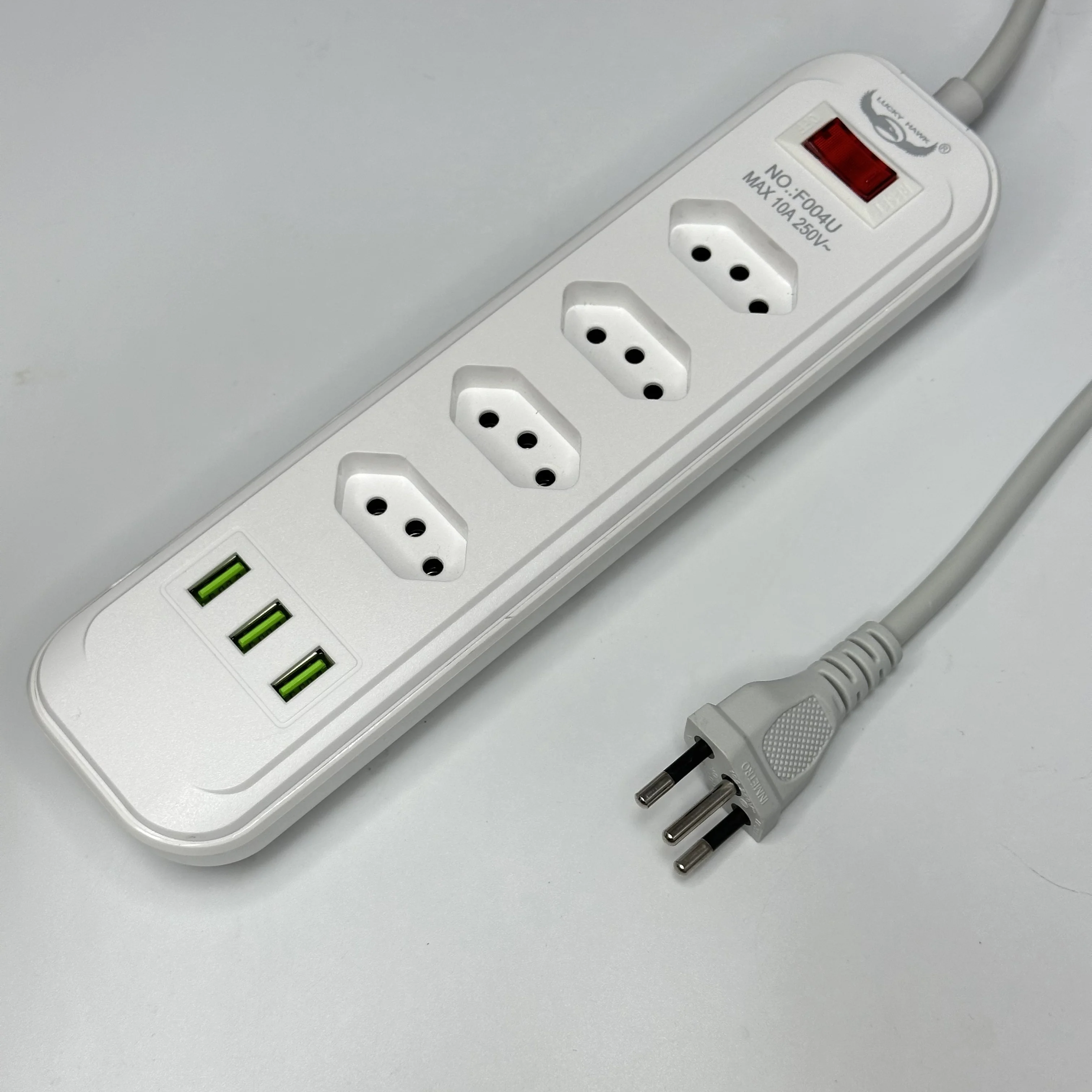 5 Way Usb Type C 3000w Brazil Switch Tuya Smart Wireless Wifi Power ...