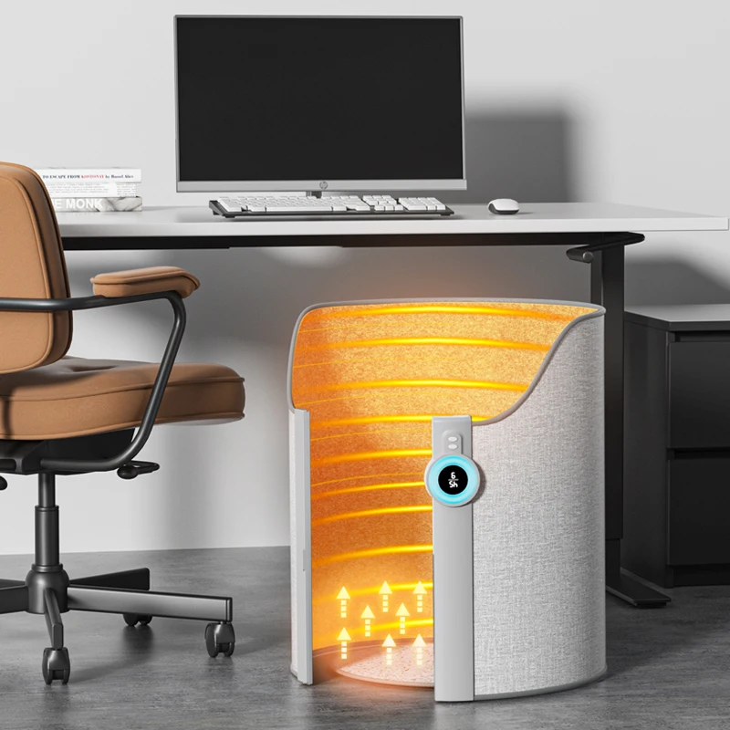 Office 5s Quick-warming,Foot, Leg, Back Warmer,Heated Footrest Pad ...