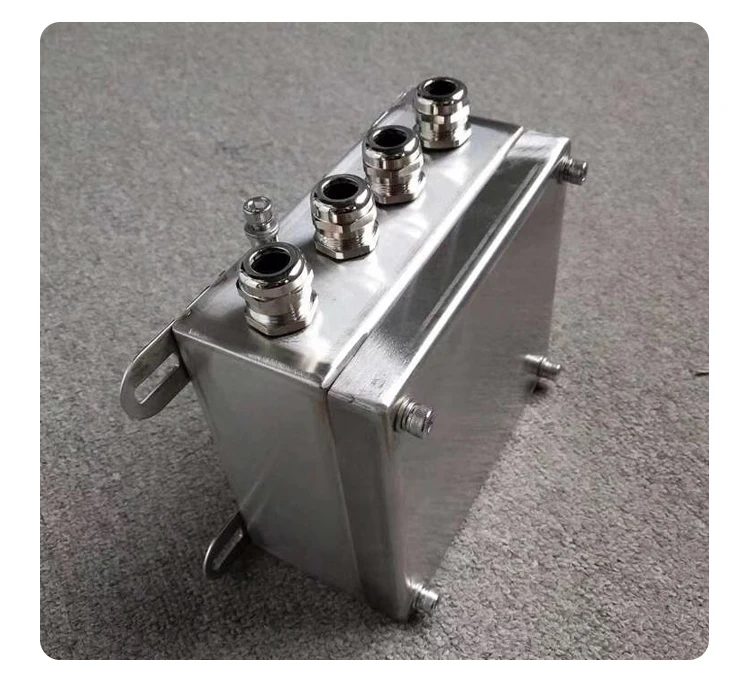 Custom 304 Stainless Steel Outdoor Waterproof Junction Box Ip66 Outdoor ...