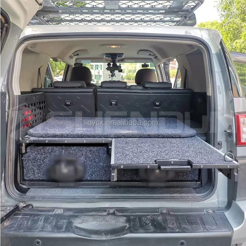 Car Rear Drawer Tool Box System Pickup Truck Storage Drawer Suv Long ...