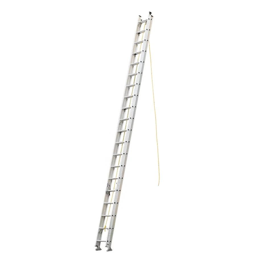 Aluminum Industrial Extension Ladder with 375lb. Load Capacity| Alibaba.com