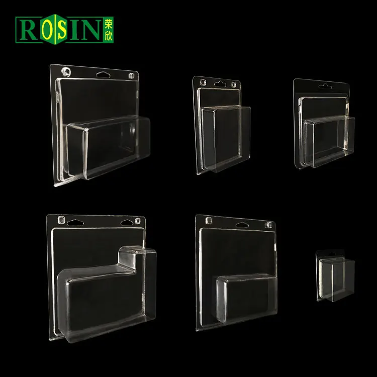 Customized Clamshell Slide Card Plastic Blister Packaging