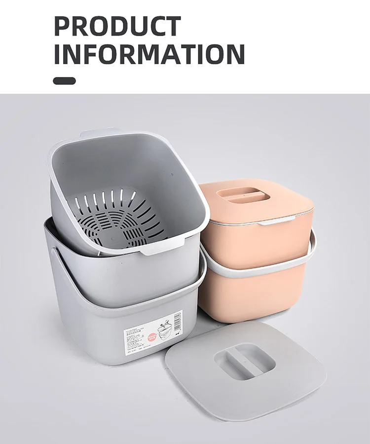 7L Kitchen Recycle Trash Can for Bio Waste - Xinling