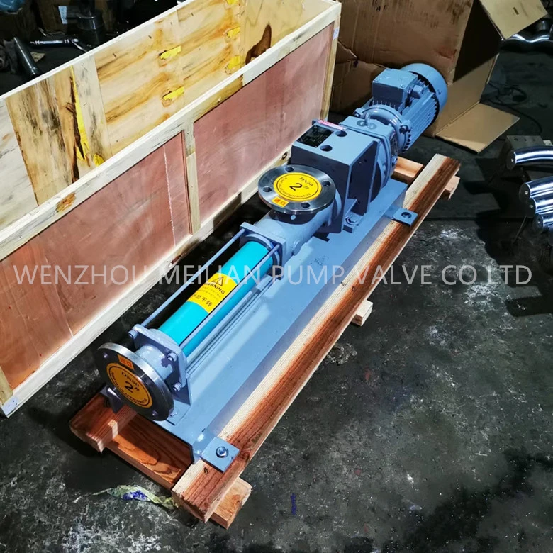 Netzsch Nemo Single Progressing Cavity Pump With Gear Reducer Long-life ...