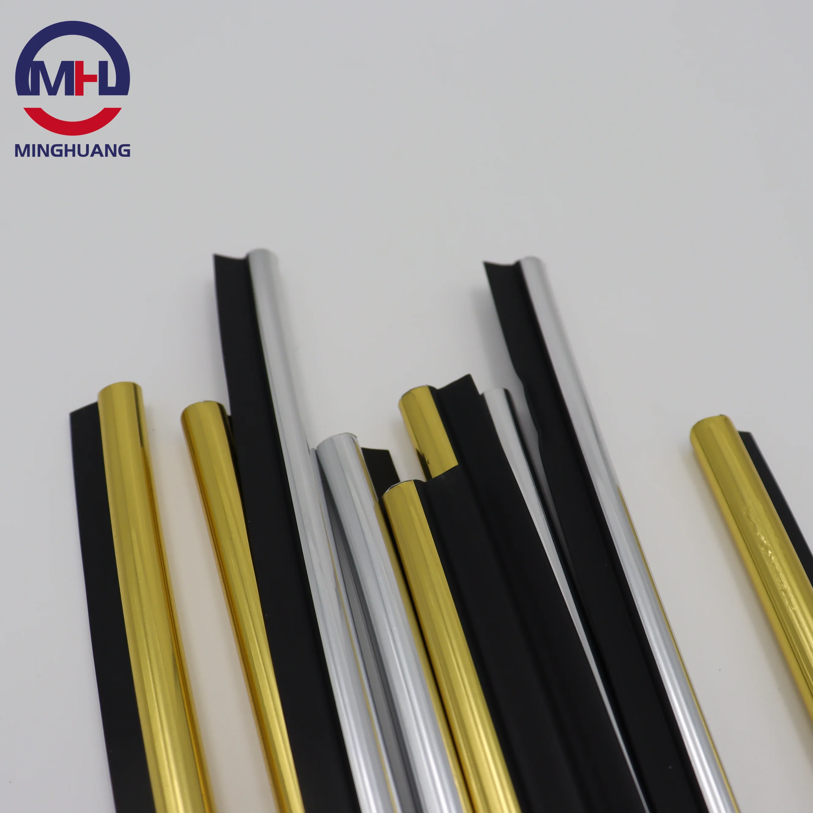 T9 Shaped Chrome Edge Banding Pvc Edging Banding Tape Trim Strip For ...
