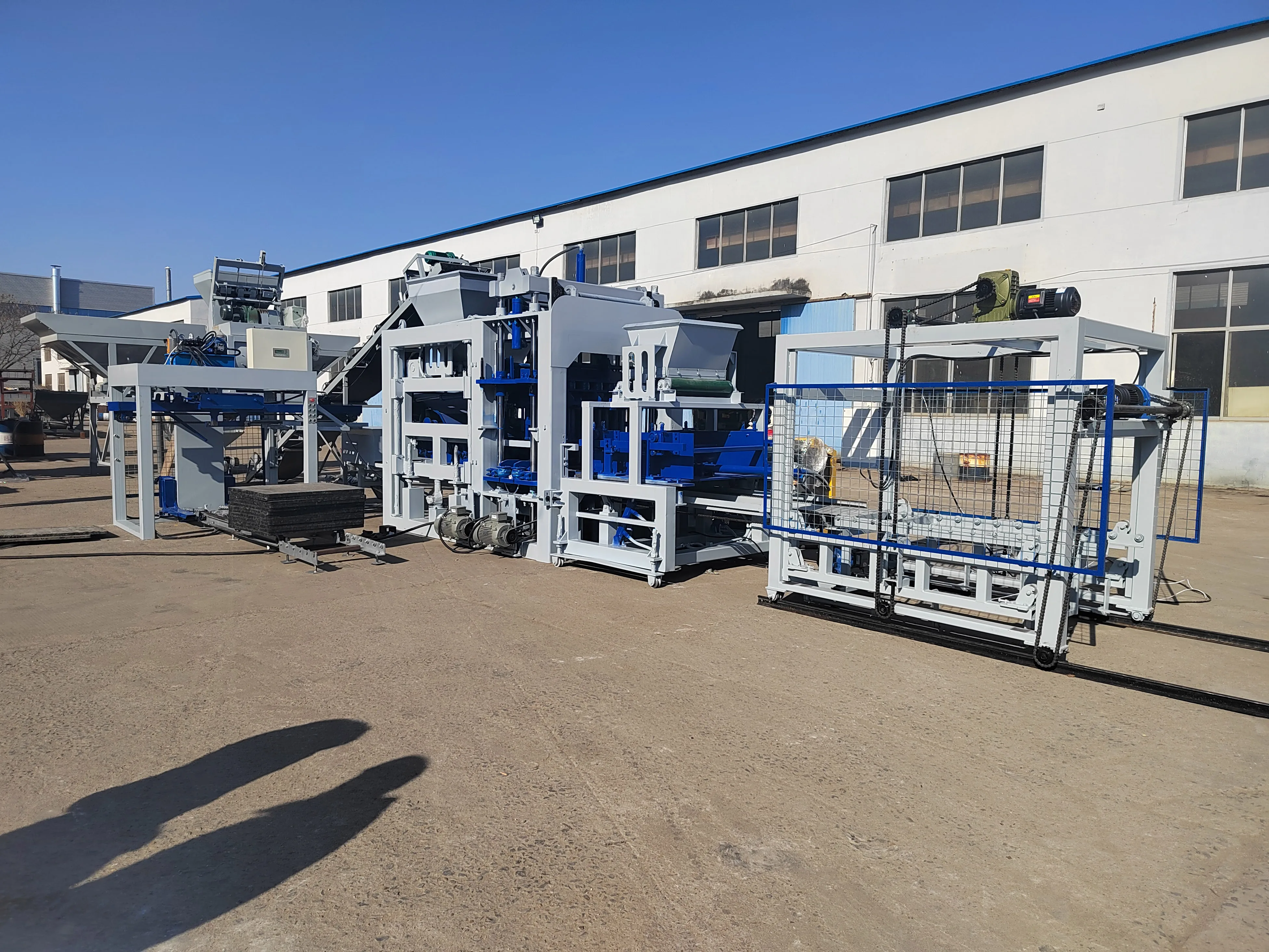 European Qt8-15 Hydraulic Pressure Block Making Machine Industry Sales ...