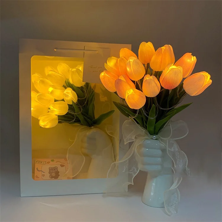 2023 LED Tulip Lamp - Night Simulation Flower Lamp Atmosphere