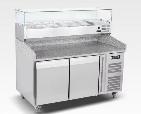 Refrigerated Countertop Chiller Display Catering Buffet Cold Salad Bar ...