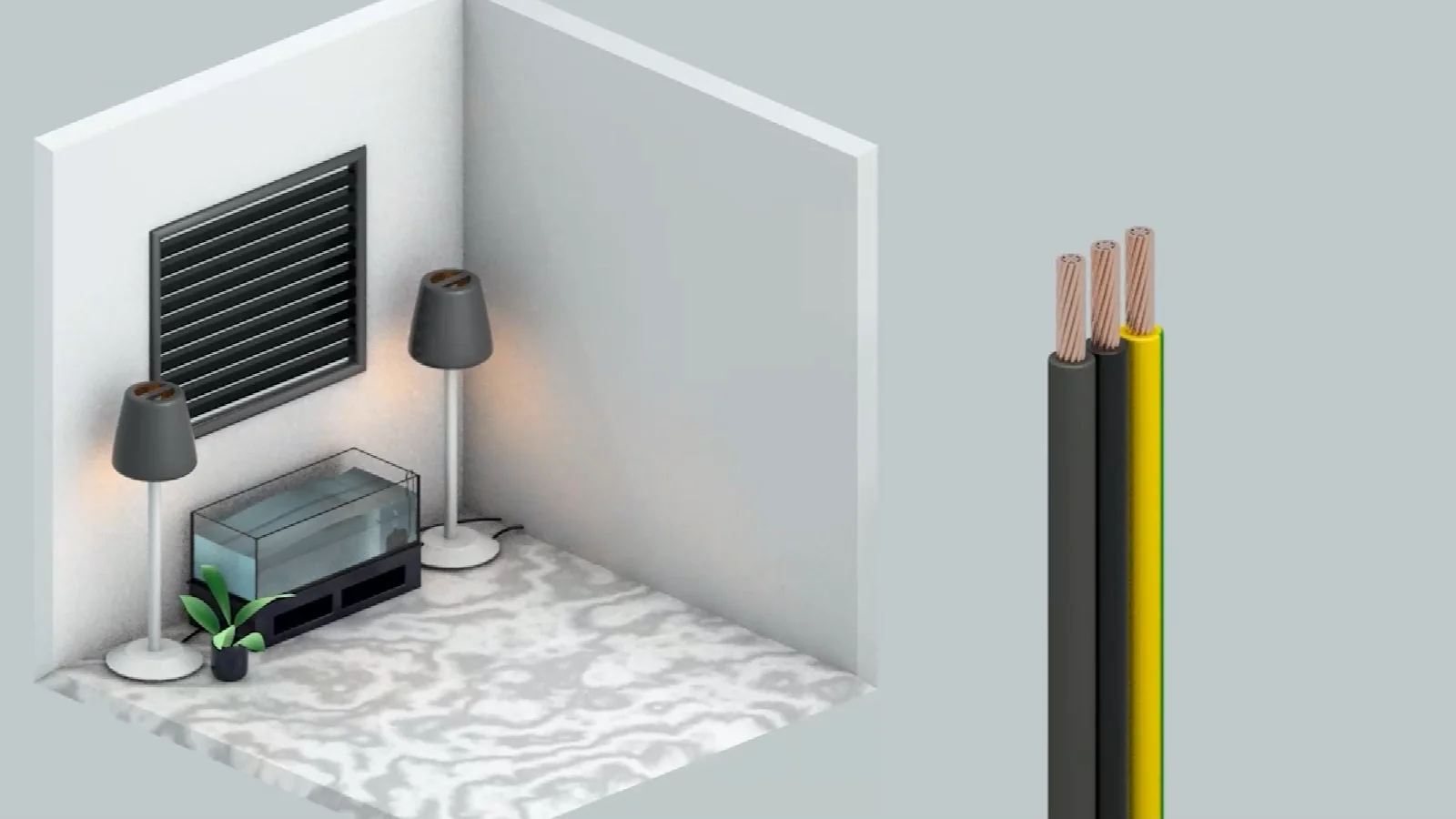 Blue Black Gray Yellow Submersible Waterproof Rubber Sheathed Cable ...