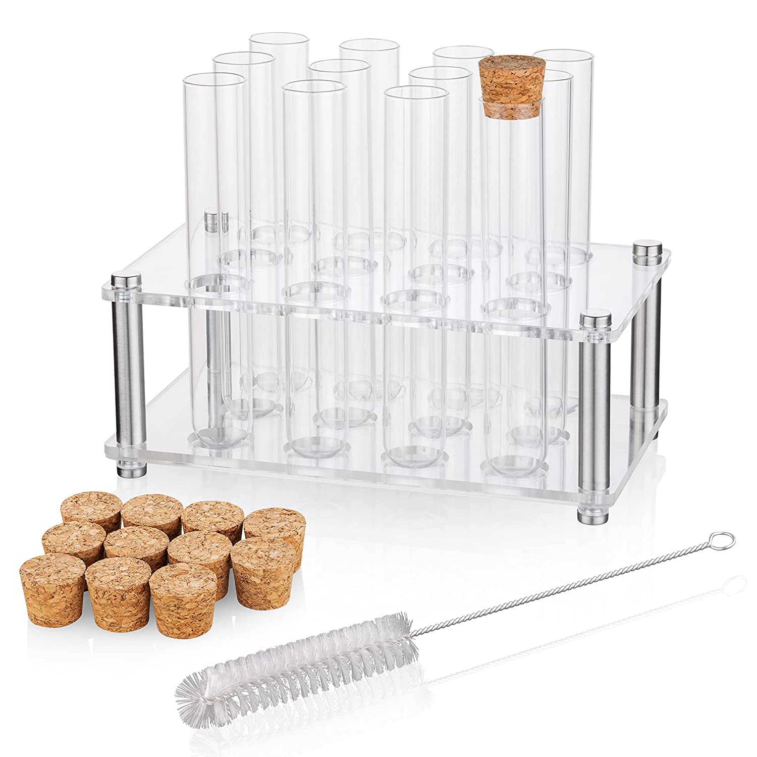 U Shaped Clear Acrylic Test Tube Holder High Quality Plexiglass ...