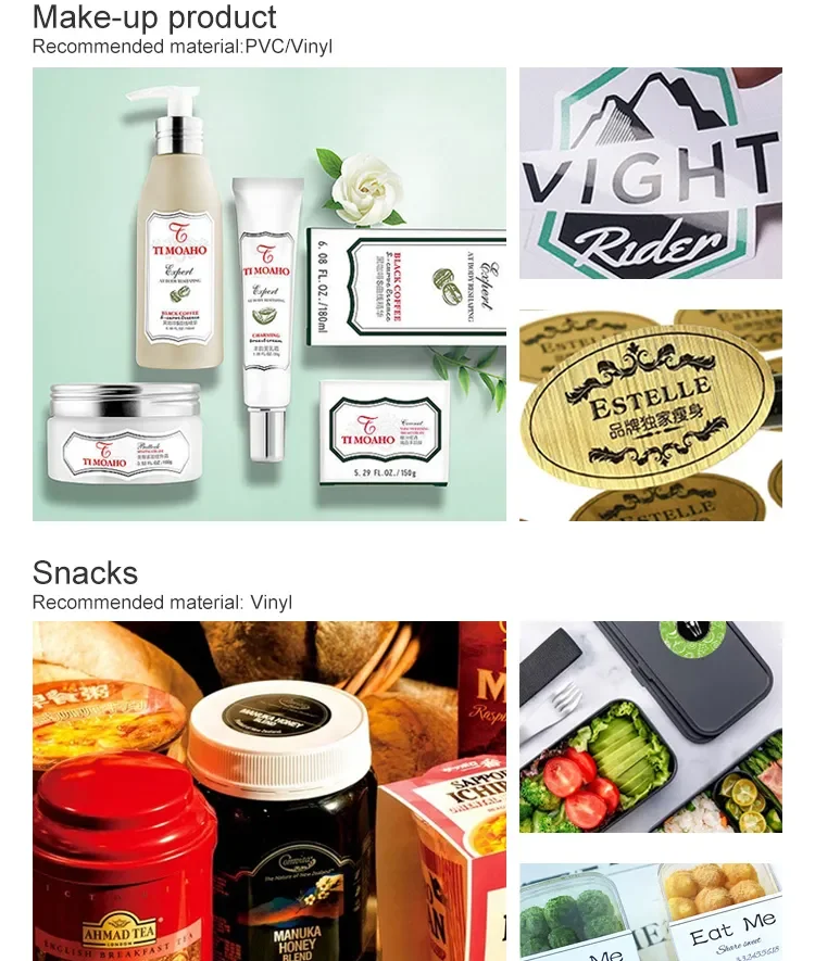 Customized Die Cut Logo Stickers Vinyl PVC UV Resist Printing Label ...