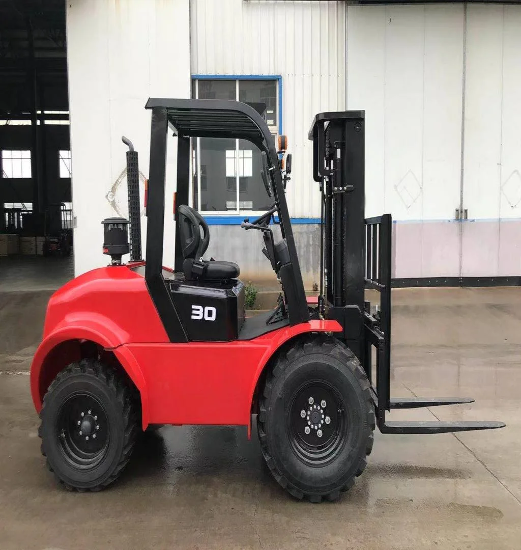 Yangft Diesel Engine Forklift Small Truck Price Rough Terrain 3 Ton ...