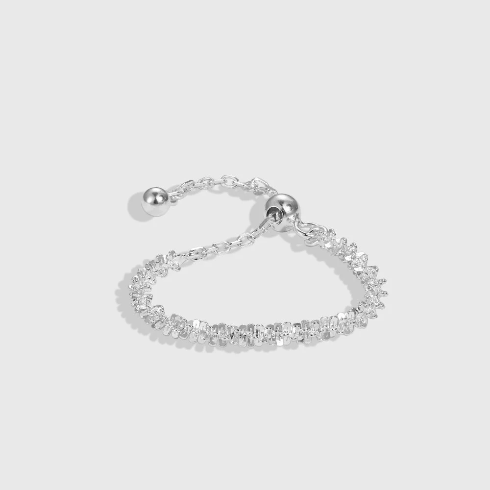 Dylam New Arrival Fine Jewelry S925 Sterling Silver Ring Rhodium Plated ...