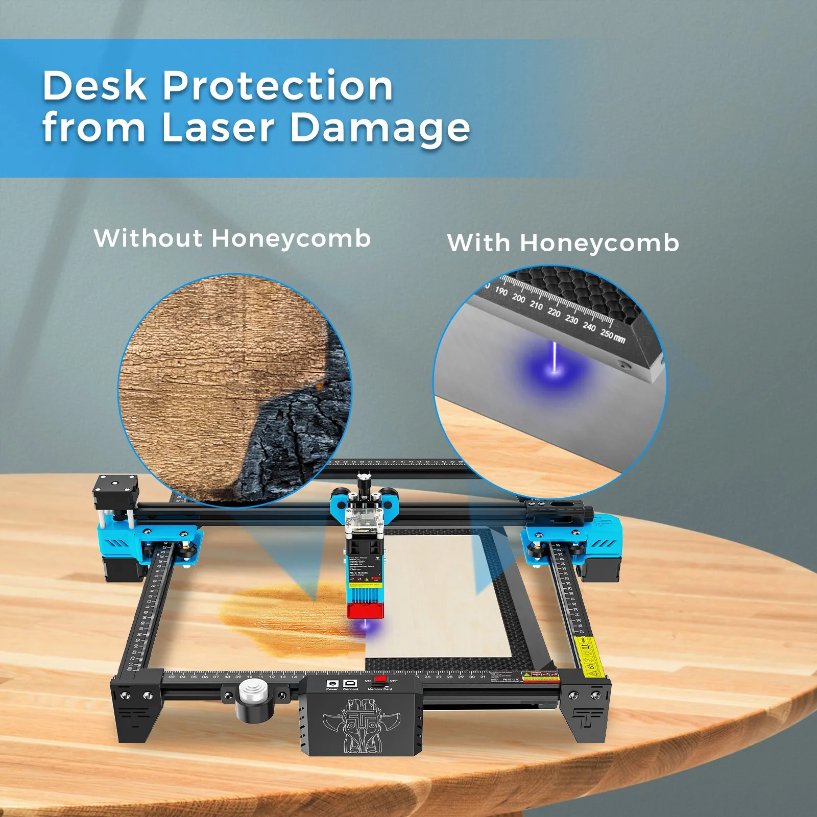 TWOTREES Honeycomb Work Table - Durable Laser Cutting Spare Parts