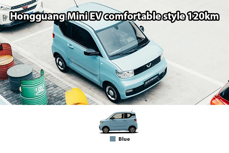 2022 Wuling Mini Ev New Car Electric 100kmh 170km Long Range Four 4 ...