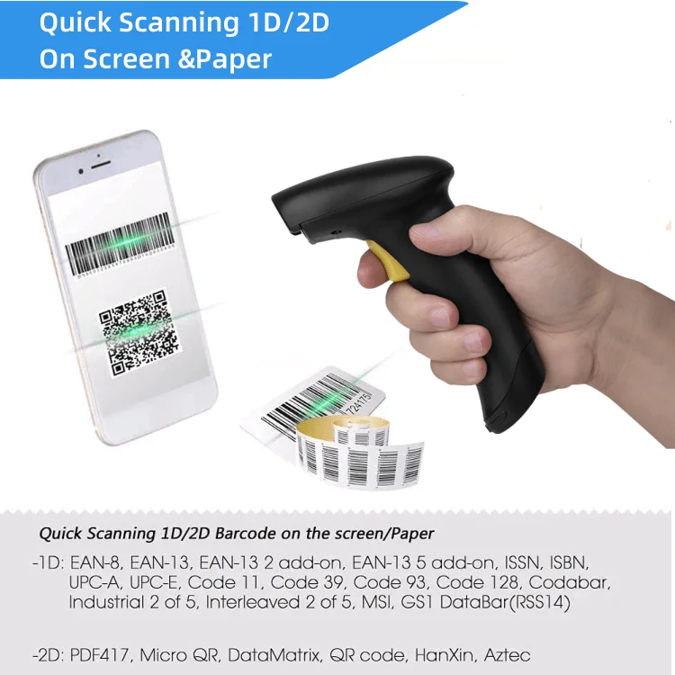Factory Industrial Cmos Wired Oem Image 1d And 2d Barcode Scanner - Buy ...