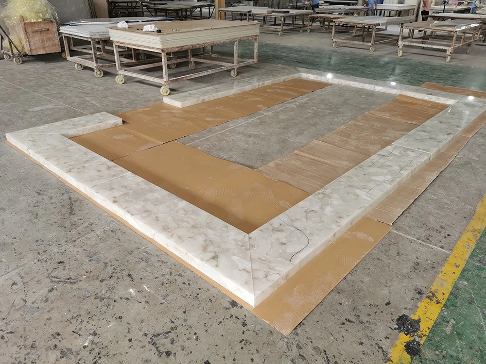 Transtones Translucent Onyx Resin Panels - Faux Stone