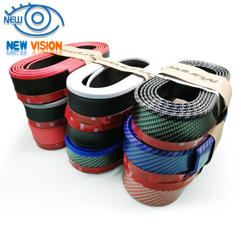 Car Front Bumper Exterior Rubber Bumper Samurai Lip Auto Front Bumper ...