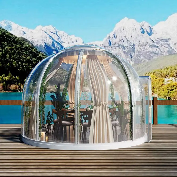 2021 popular design living room sunroom bubble house dome room Sunroom ...