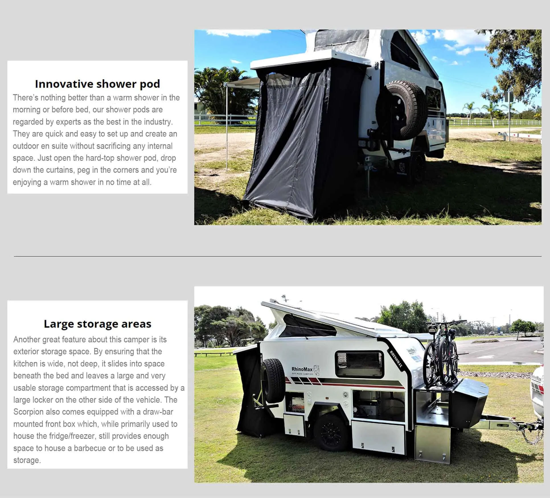 Manley Australian Standard Camper Trailer - Mobile off Road Caravan