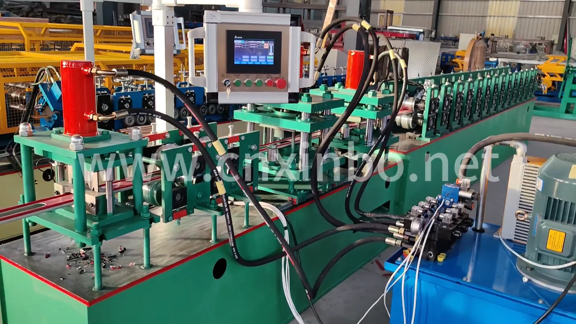 New Metal Roller Shutter Door Slats Automatic Rolling Garage Door Stamping Forming Machine For ...