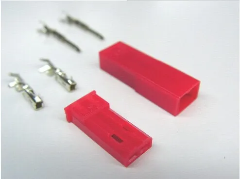 Jst 2p Connector Plug Jack 2-pin Female Male Crimps Rc Battery ...