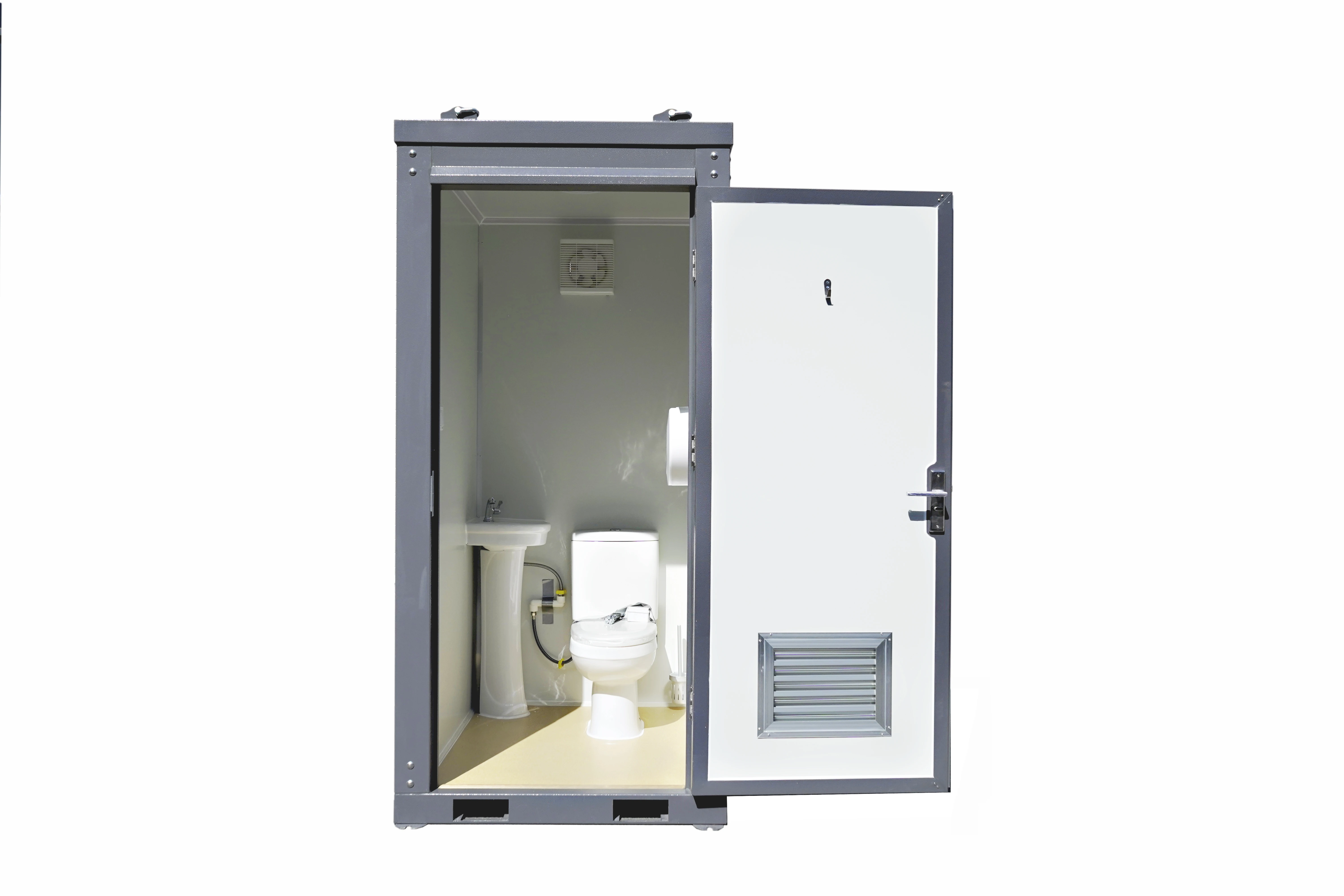Outdoor Prefab Single Mobile Portable Public Toilet Easy-to-Move ...