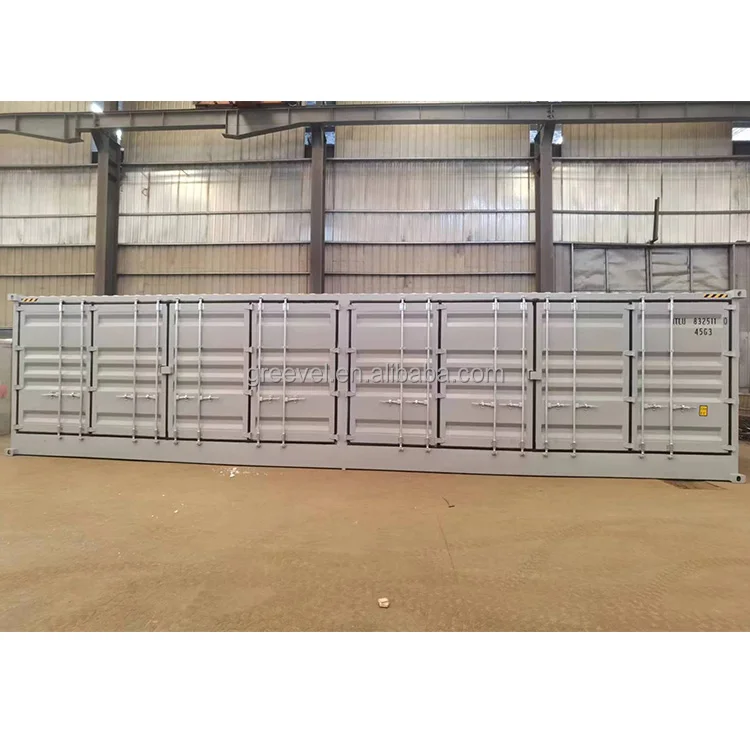 Greevel 40ft High Cube Open Side Shipping Container - Buy One Side Full ...