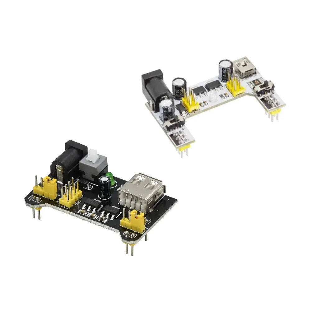 Mb-102 Breadboard Power Supply Module /mb102 White Breadboard Dedicated ...
