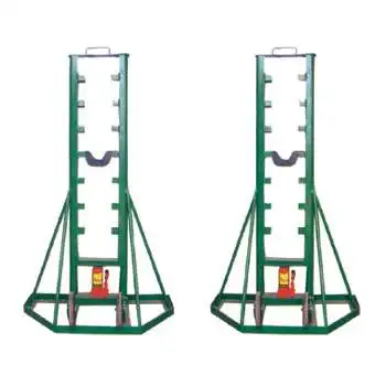 Heavy Load Cable Drum Jack Hydraulic Cable Payout Grounding Cable Reel ...