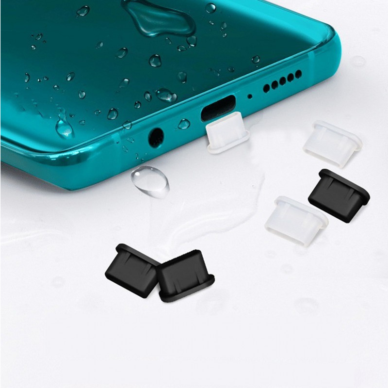 Type-c Silicone Dust Plugs Smart Phone Usb Charging Port Protector ...