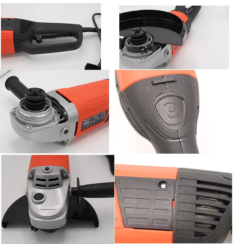 KONSUN 230mm 2400w Electric Disc Grinder - Powerful & Versatile