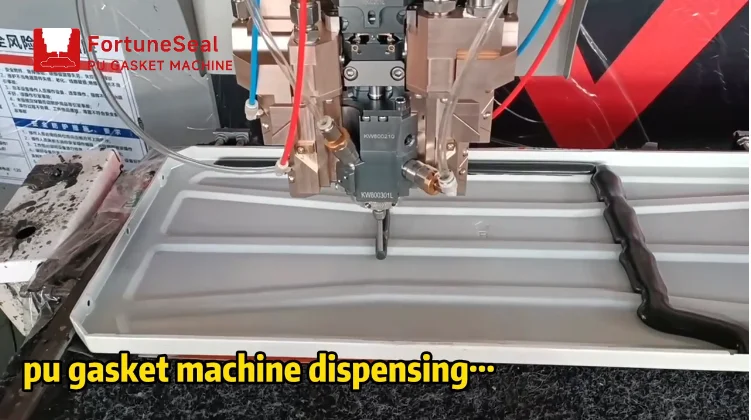 Automatic Polyurethane PU Gasket Dispensing Machine for Air Filters ...
