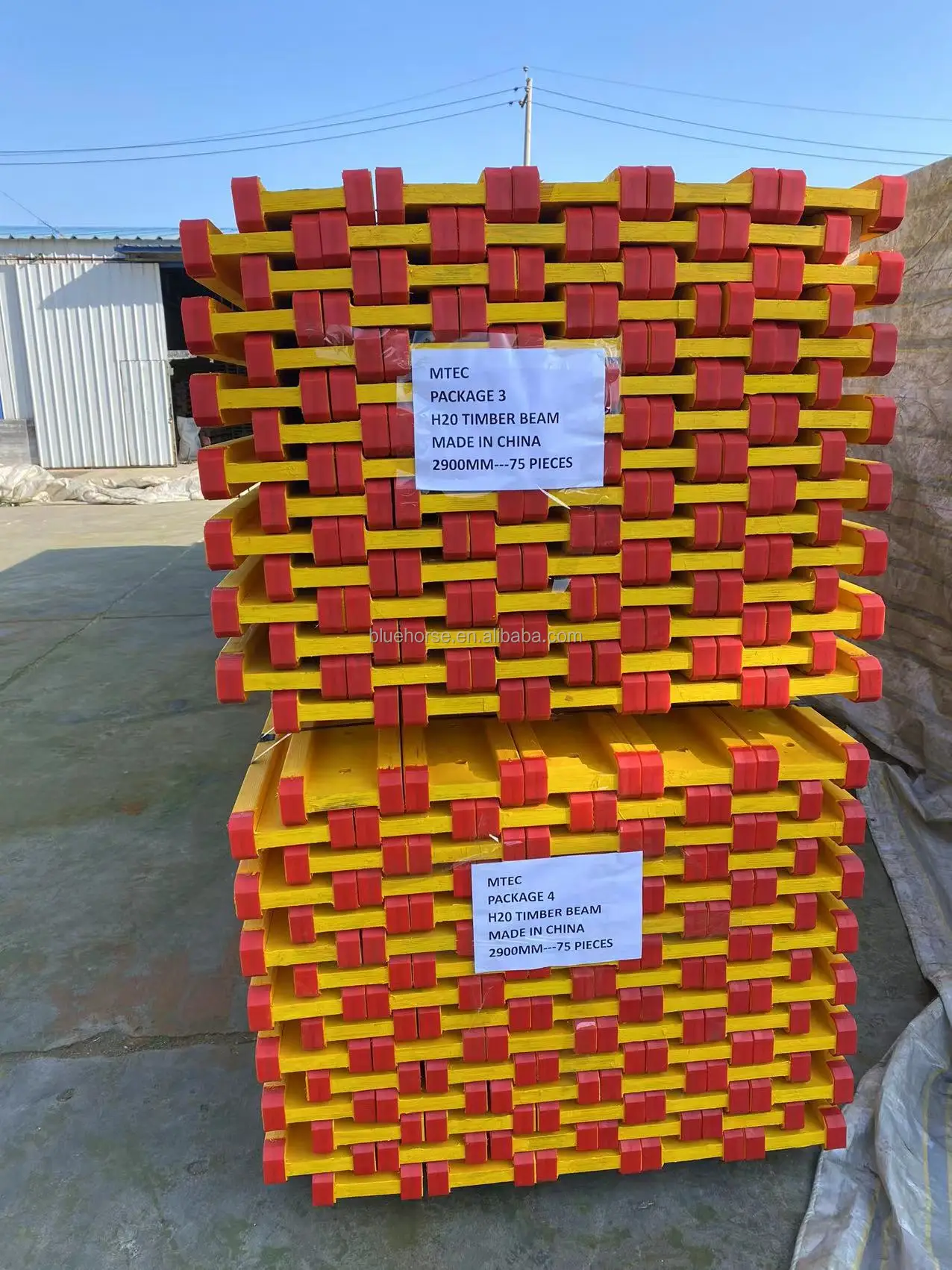 High Quality H20 Beam H20 Lvl Formwork Beams For Construction - Buy ...