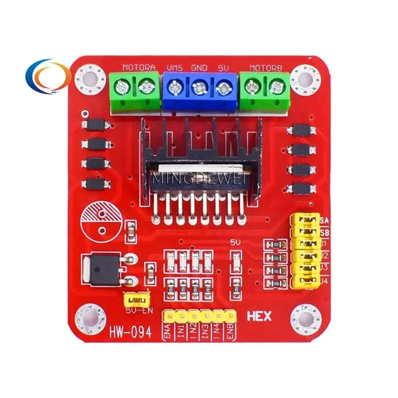L298N Module L298N DC Motor Driver L298N Stepper Motor Driver Dual H ...