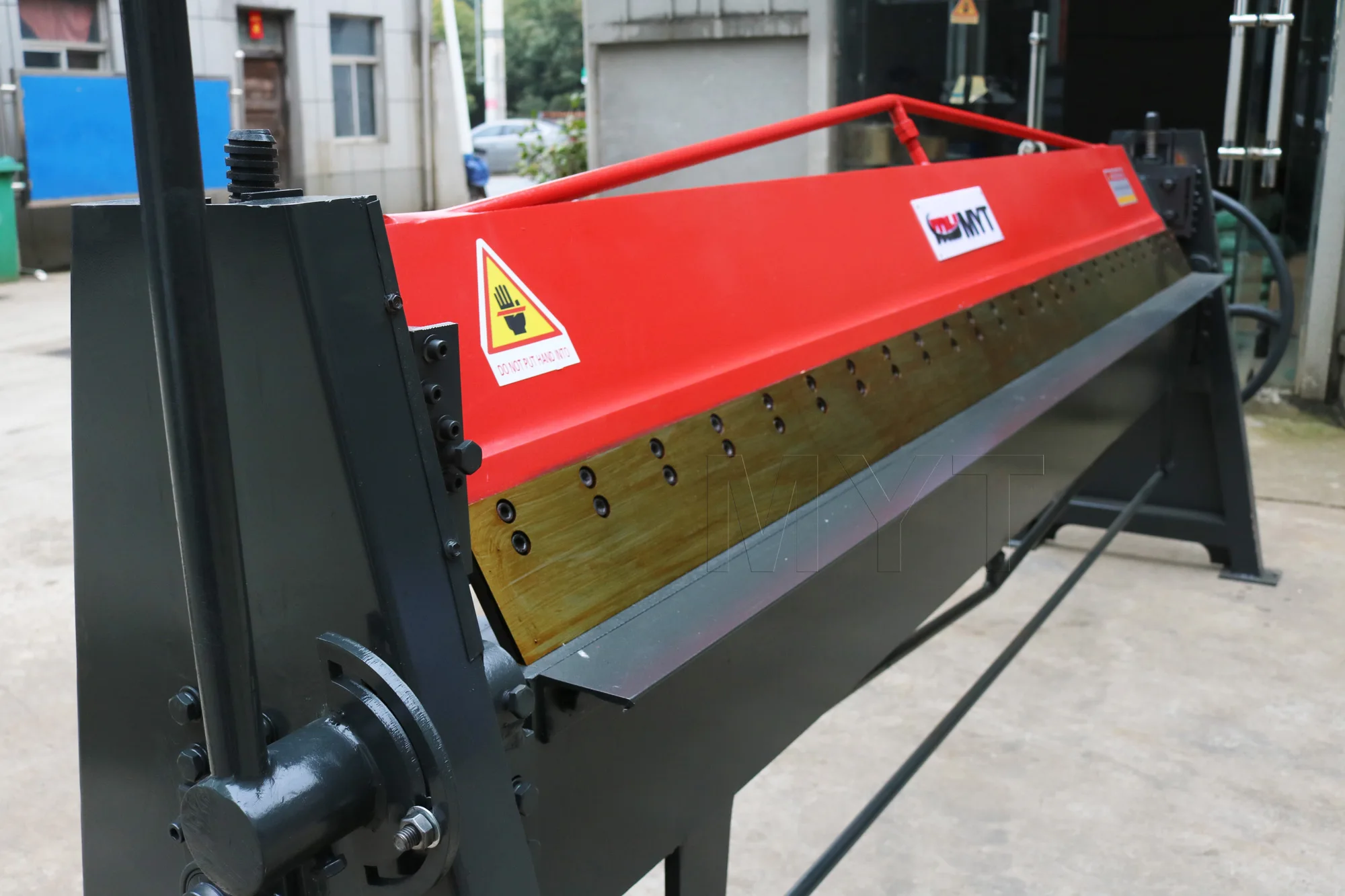 Manual Sheet Metal Folding Machine For Aluminum & Carbon Steel, 2500mm ...