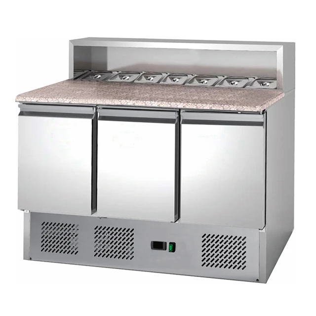 Small Counter Work Subway Sandwich Refrigerated Refrigerator Pizza ...