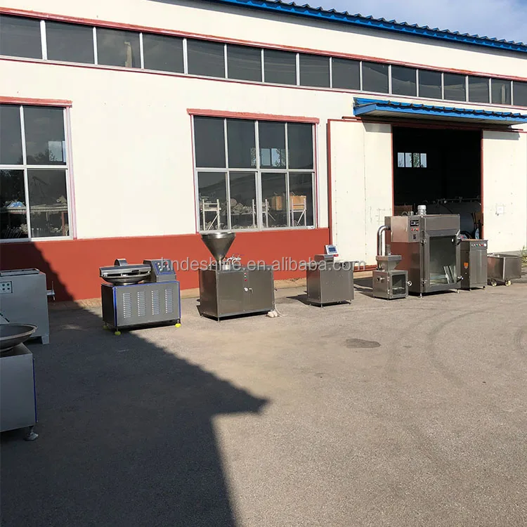 Industrial Automatic Sausage Processing Line Sausage Filling And ...